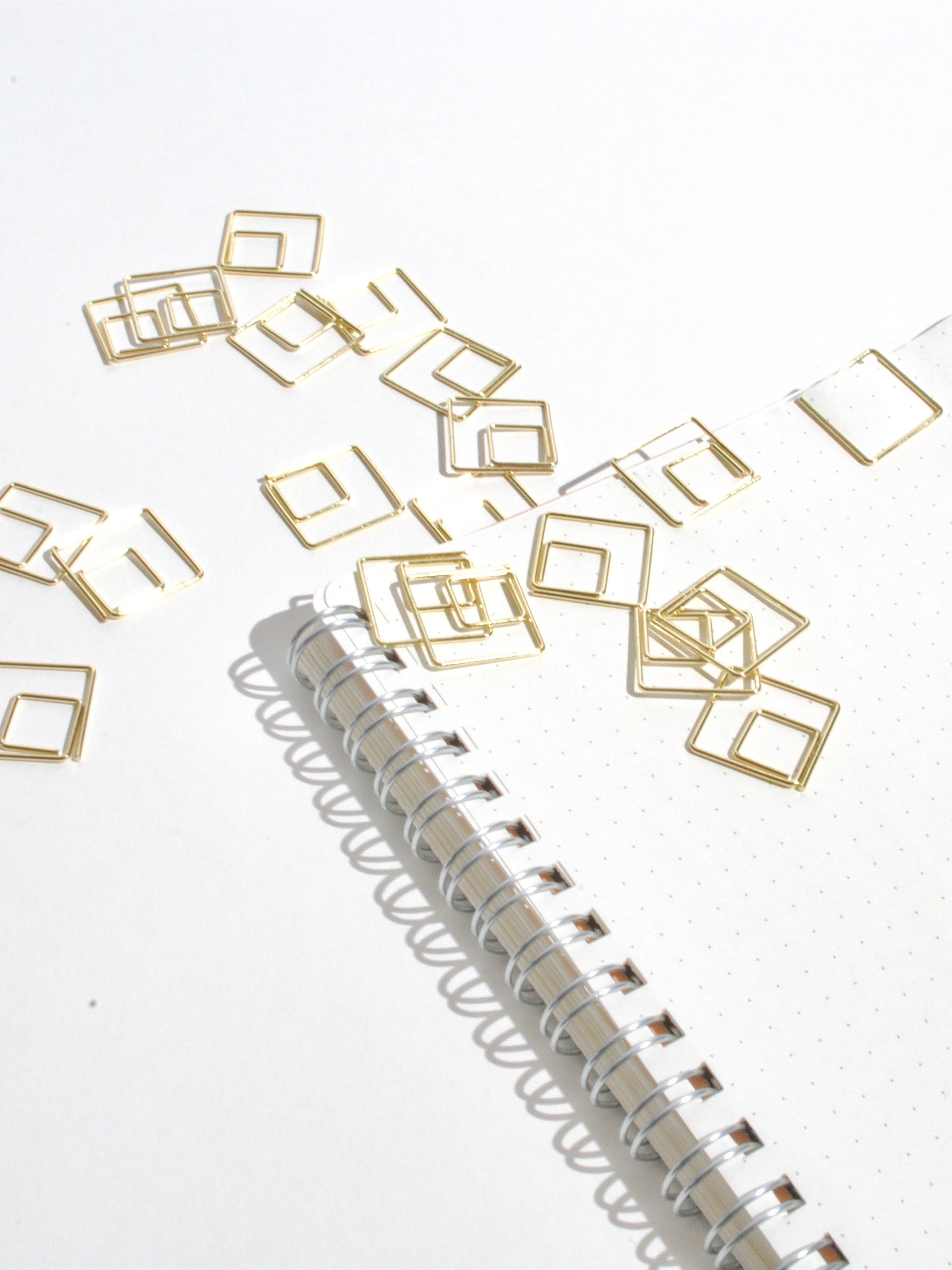 Gold Square Paper Clips – Vessel Home Goods